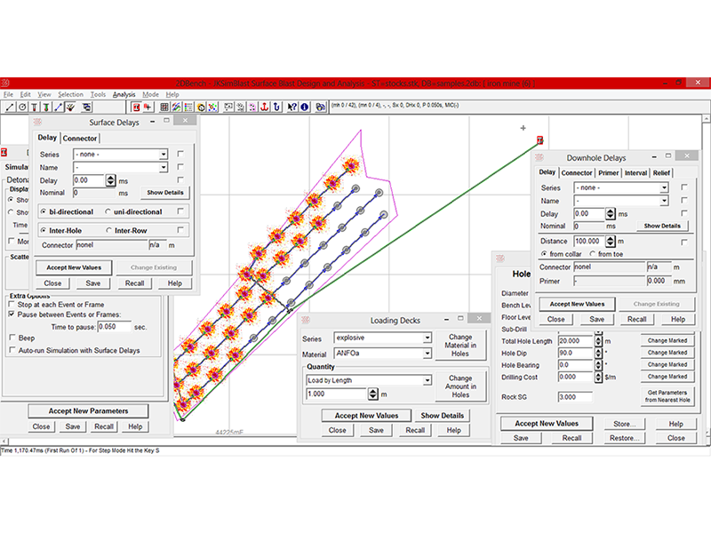 SOFT-BLAST *software in blasting*