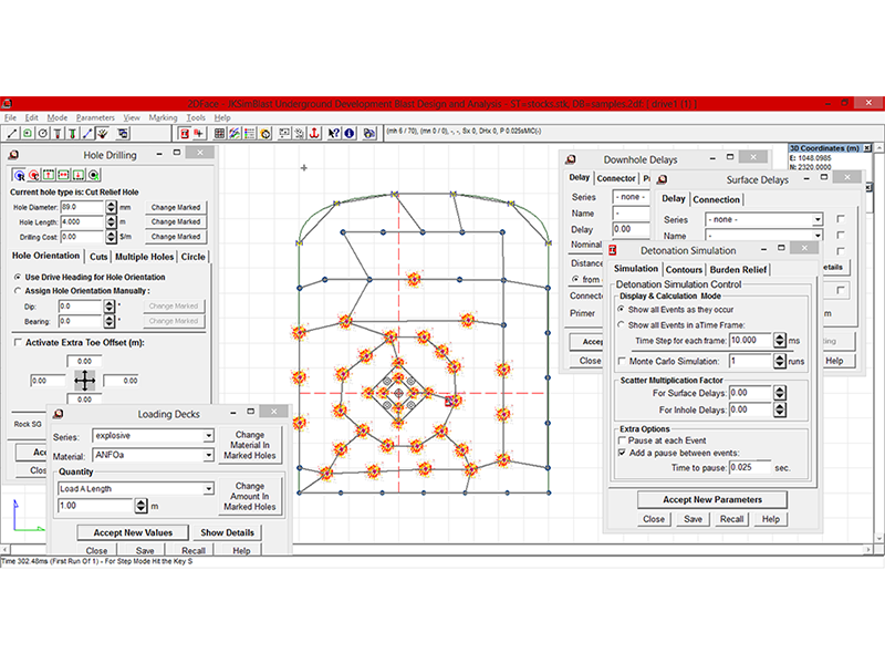 SOFT-BLAST *software in blasting*